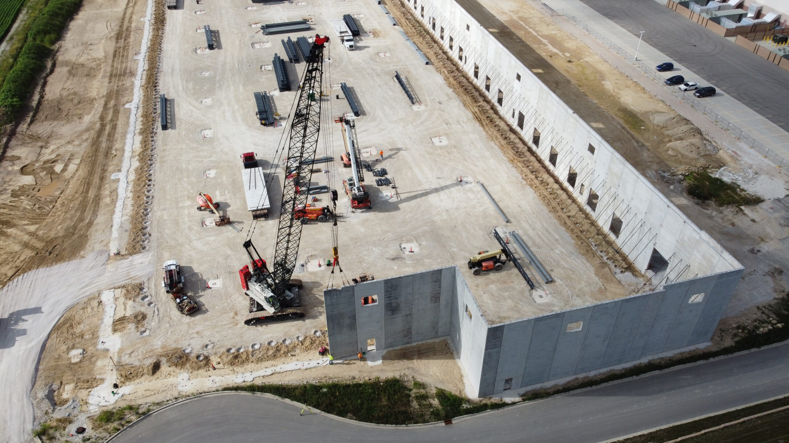 Capstone Quadrangle Phase III Precast Installation Underway - Capstone ...